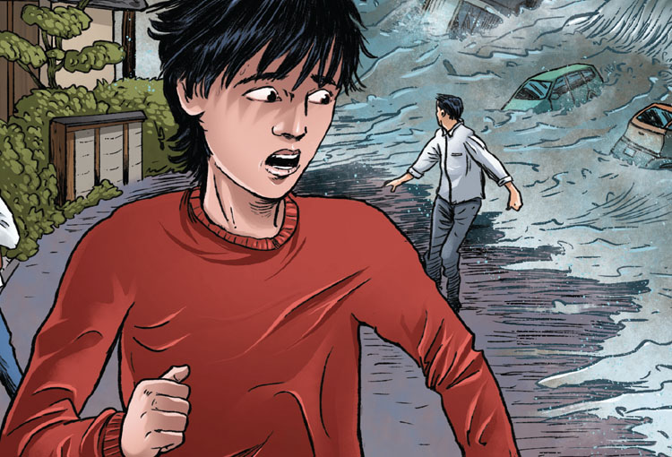 I Survived the Japanese Tsunami, 2011 Graphic Novel (I Survived Graphic Novel #12) | Lauren Tarshis